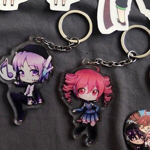 UTAU Acrylic Charm Teto Kasane Keychain Defoko Charm Uta Utane Charm ...