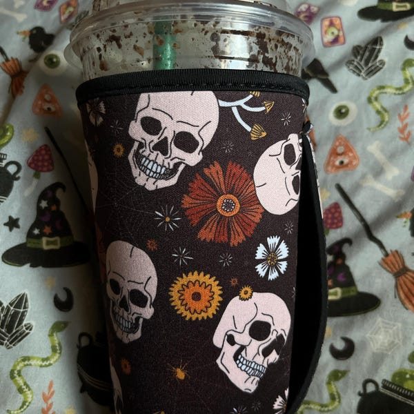 Iced Coffee Sleeve With Handle, Iced Coffee Gift for Coffee Lovers ...