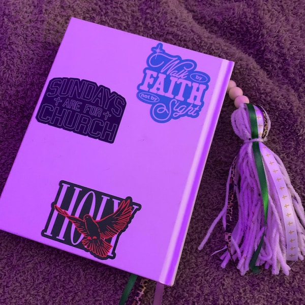 24 Christian Stickers | Christian Sticker Pack | Faith Stickers ...