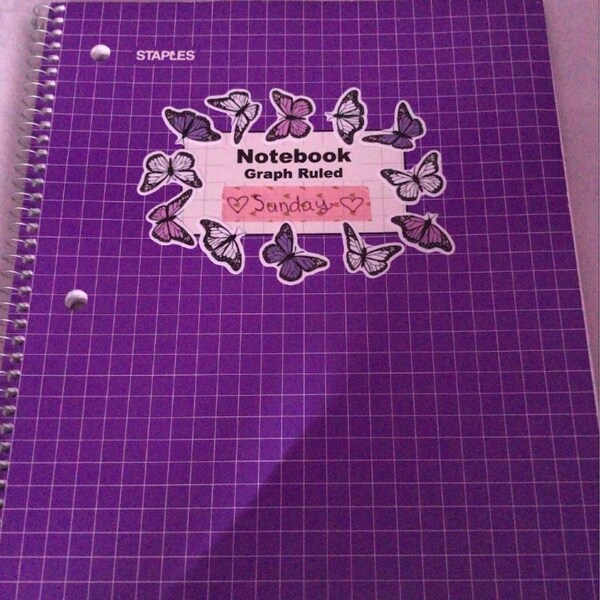 Purple Mini Butterflies 9 PC Sticker Pack | Aesthetic Stickers for ...