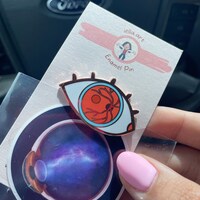 Starry Eyes Ocean Eyes Optometry / Ophthalmology Vinyl Sticker Unique ...