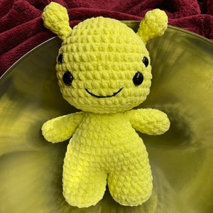 Space Alien Crochet Pattern, Crochet Alien Pattern, Amigurumi Alien ...