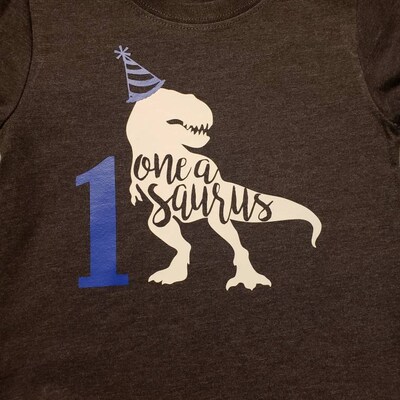 One A Saurus Svg File DXF Silhouette Print Vinyl Cricut Cutting SVG T ...