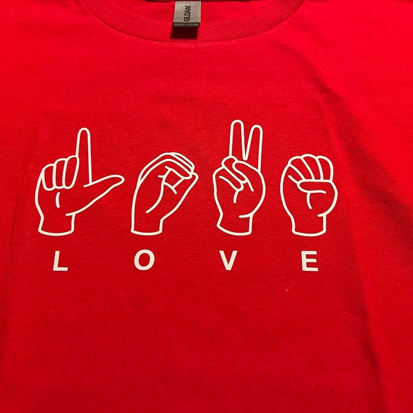 Pride American Sign Language Alphabet SVG PNG DXF | Layered by Color ...