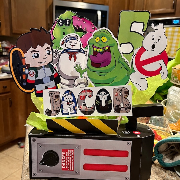 Ghost Trap Containment Box - Party Favor Box, Inspired by Ghost Movie ...