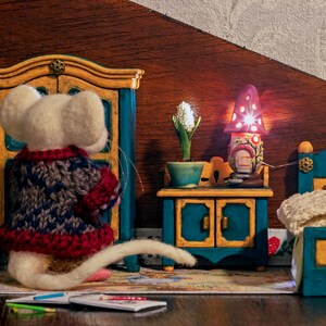 Micro Doll House for Your Doll House Ooak Handmade Collectable ...