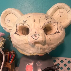 Kemono Head Base Pattern - Etsy