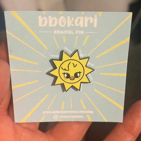 Stray Kids Felix SKZOO Bbokari Sunshine Pin - Etsy