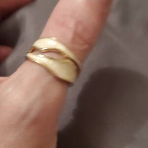 18k Gold Stacking Rings Set for Minimalist Look Gifts for Her Statement ...