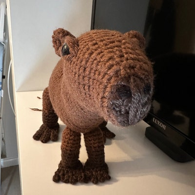PATTERN PDF Amigurumi Toy Crochet Capi, the Capybara - Etsy