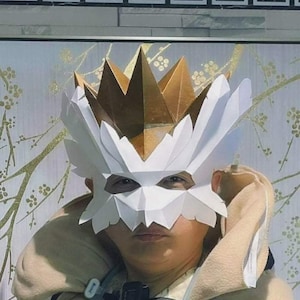 BALROG Mask Make this mask of demon Balrog from card using | Etsy