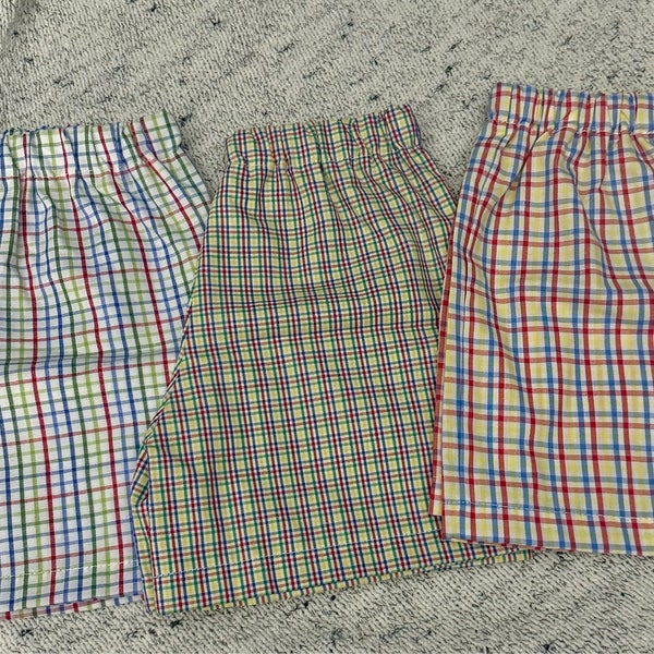Bubbled 1/8 Lightweight Gingham Check Pants Toddler Sizes Newborn to ...