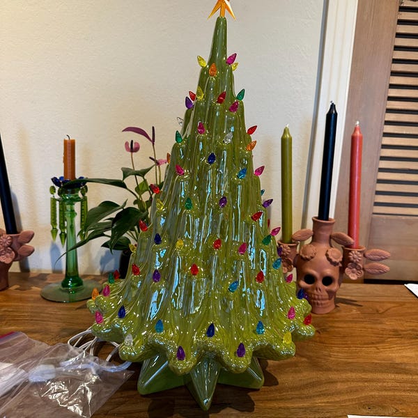 Atlantic 314 Lava Ceramic Tree With Mother of Pearl - Etsy