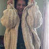 Cloud Cardigan PATTERN - Crochet Hooded Soft Fluffy Puffy Oversized Chunky Sweater - Etsy Canada