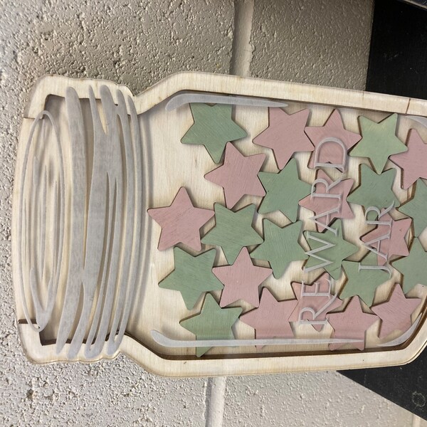 Reward Jar & Tokens Bundle SVG | Token Shapes for Reward Jar | Reward ...