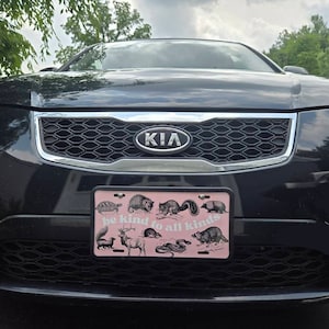 No Bull Front License Plate Western Bull Horns Stars Car Truck Vanity ...