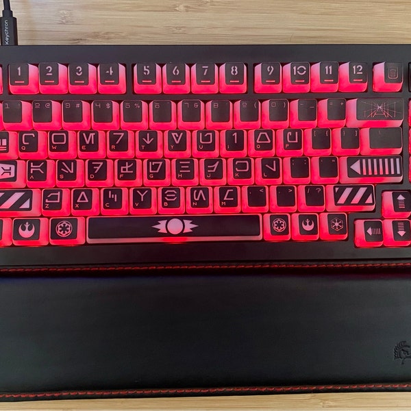 Custom Aurebesh Star Wars Pudding Keycap Set: Mechanical Keyboard - Etsy