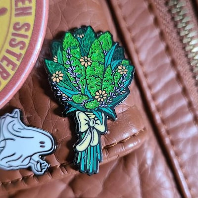 LA FLOR PIN Weed Nug Loteria Card, Cannabis, Marijuana, Ganja, Stoner ...