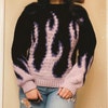 PDF: on Fire Crochet Sweater Pattern - Etsy
