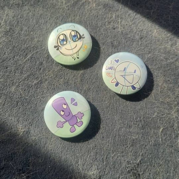 ANIMATIC BATTLE PINS (object Show/osc) - Etsy