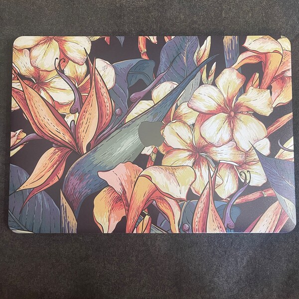 Flowers MacBook Pro 13 Case MacBook 12 Case Floral MacBook Pro Retina ...