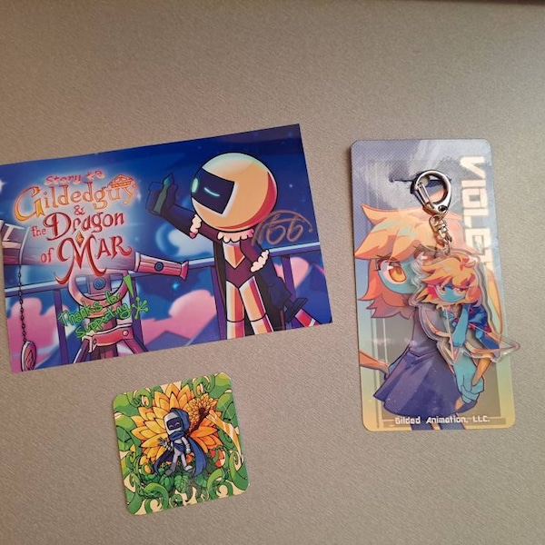 Gildedguy Sticker Sheet - Clear / Die Cut / All Characters - Etsy