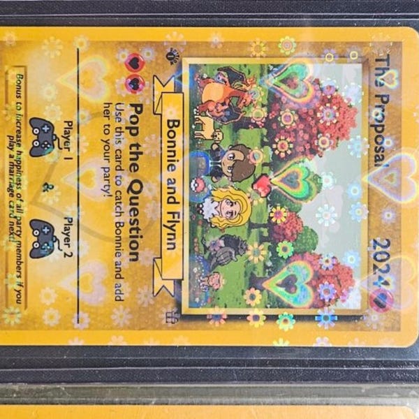 Pokemon Pregnancy Card, Pokemon Gender Reveal, Custom Pokemon Card ...