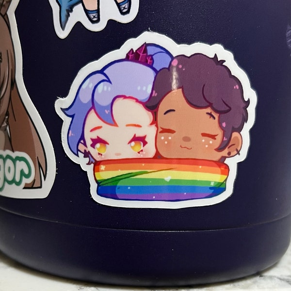 The Owl House Lumity Pride Sticker - Etsy