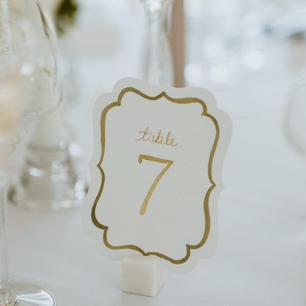 Blue Watercolor Table Numbers - Etsy Canada