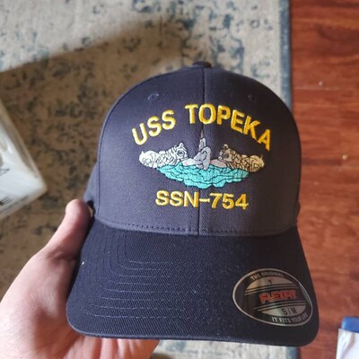 Navy Submarine Command Hat, Flexfit Ball Cap, Boat Hat, Enlisted ...