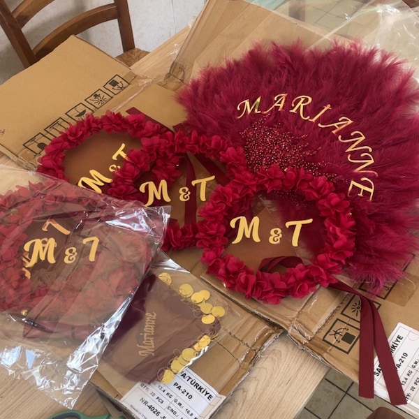 Sequin Henna Night Veil & Burgundy Pearl | Turkish Style Tulle Veil for ...