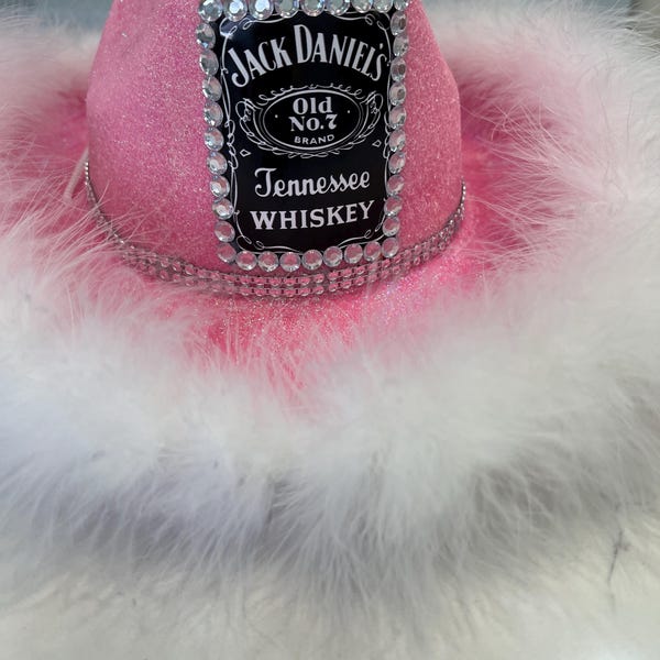 Pink Whitney Inspired Cowboy Party Hat | Bachelorette Parties ...
