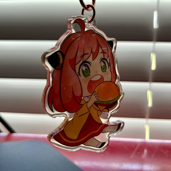 Anya Holographic Acrylic Charm | Anya Keychain | Telepath Girl ...