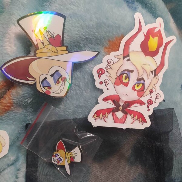 Alastor Bust 4 Color Ways Sticker - Etsy