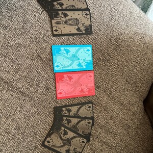 Metal Skip Cancel Undo Cards Matte Black Anodized Aluminum Laser ...