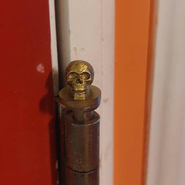 Set of 3, Skull Hinge Head. 3 Color Options - Etsy