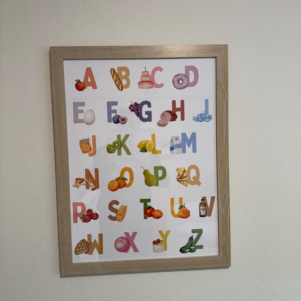 Animal Educational Poster, Animal Alphabet, Homeschool Printables ...