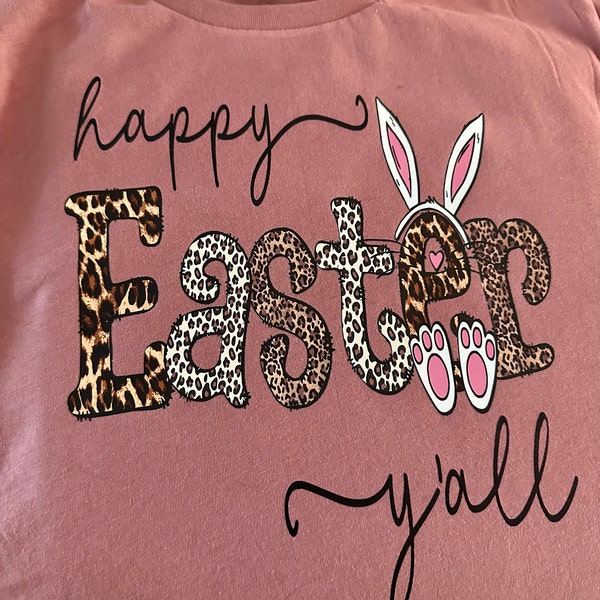 Easter Png, Happy Easter Leopard Sublimation Design Download, Easter ...