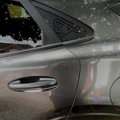 Black ST Badge Front and Rear Available Union Jack Domed - Etsy