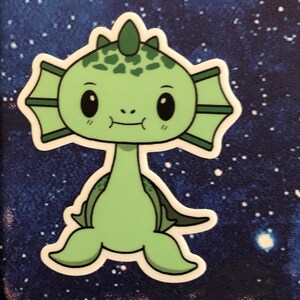 Cute Chibi Cryptid Stickers Cut Stickers Vinyl Weatherproof Outdoors - Etsy