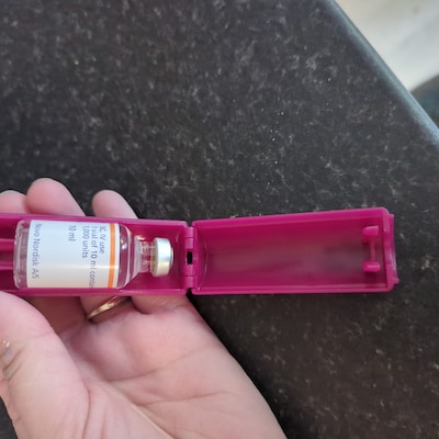 Omnipod T1-me Vial Syringe Support, Insulin Transfer Device for Type 1 ...