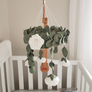 Strawberry Mobile/baby Mobile/fruit Felt Mobile/strawberry Decoration ...