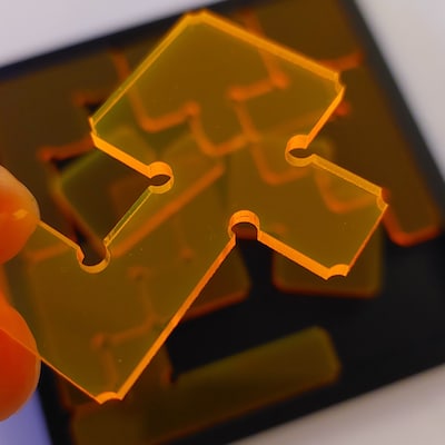 Acrylic Glow Puzzles - Etsy