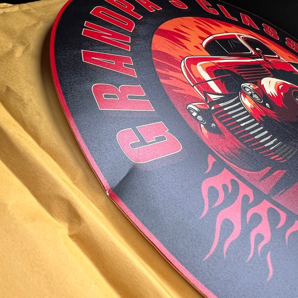 Hot Rod Truck Sign, Custom Hot Rod Sign, Cool Truck Gift, Hot Rod Decor ...