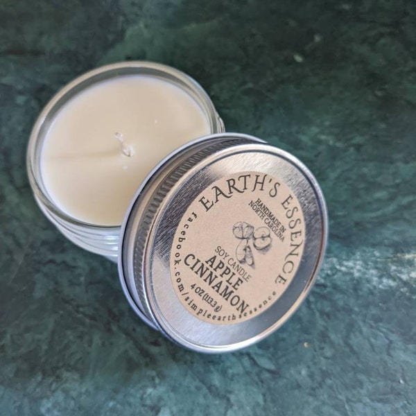 Choose a Scent 4 OZ Soy Candles, Mason Jar Candles, Handmade Candles ...
