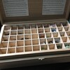 Wooden Storage Box With 100 Compartments / Collection Box With ...