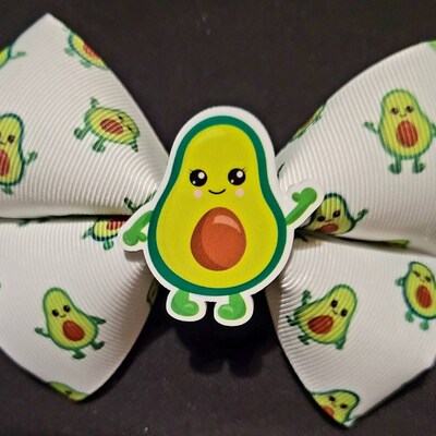 Avocado Ribbon Avocado Print Ribbon 2 Inch Avocado Ribbon - Etsy
