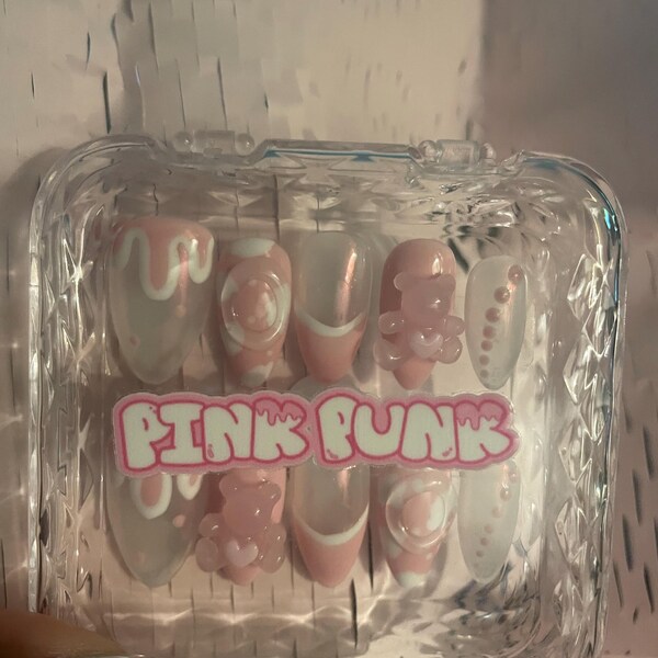 PinkPunkNailsArt - Etsy