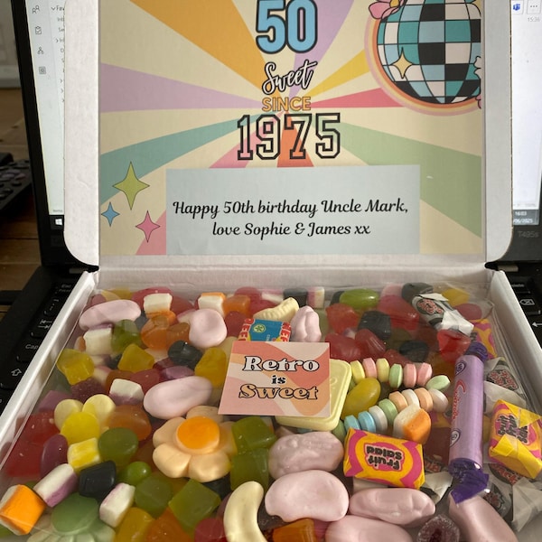 Personalised Easter Sweet Box |easter Pick N Mix Box |easter Gift ...