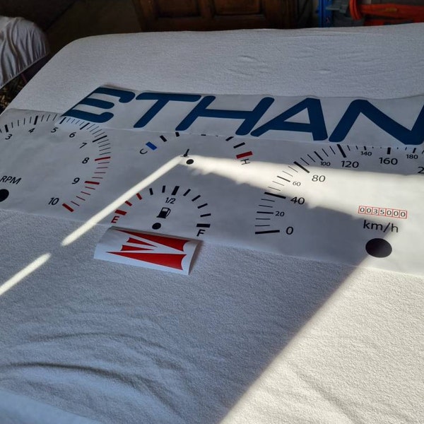 Boy Custom Name Wall Decal, Speedometer Wall Decal, Racing Car ...